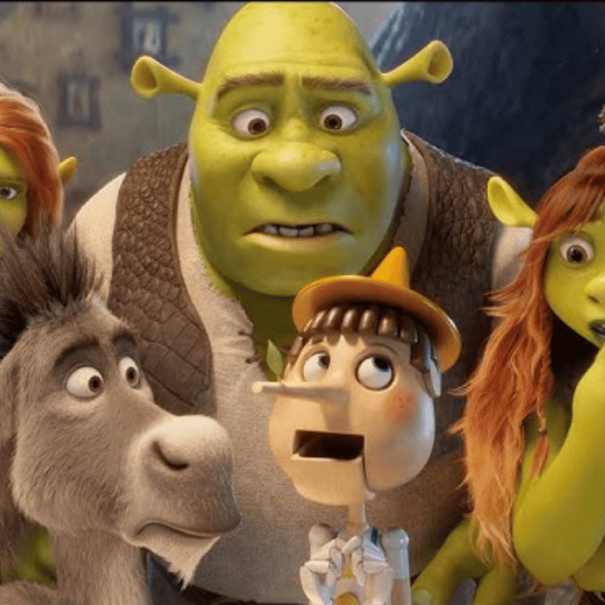 Dibujo De Shrek Y Burro Shrek 5 Sin Eugenio Derbez ¿Quién Dará Voz