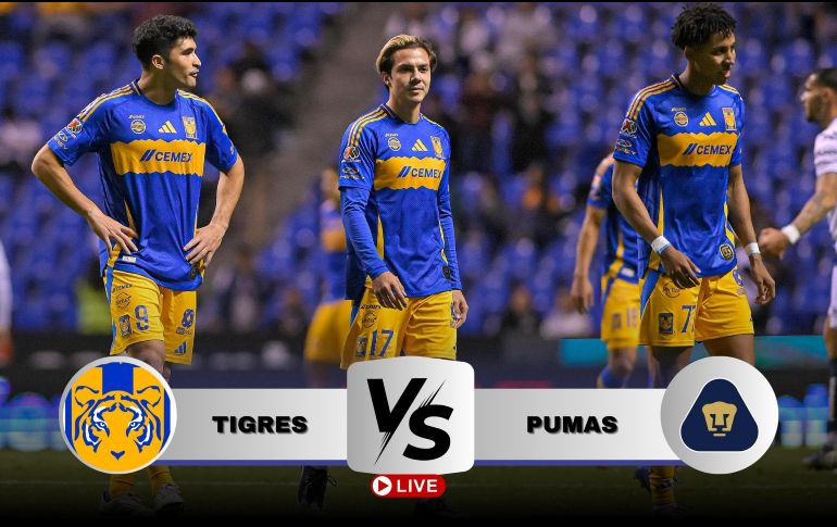 Tigres vs Pumas: EN VIVO, dónde ver el partido de la J17, Clausura 2025, Liga MX, horario ...