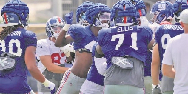 Giants Players Fight: NFL Training Camp Brawl - Americano Sports
