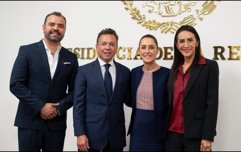 Lemus, Quirino y Laura Imelda se reúnen con Sheinbaum | El Informador