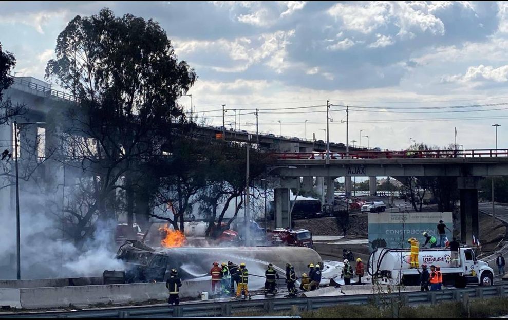 Explosión de pipa de gas en Iztapalapa deja varios heridos | El Informador