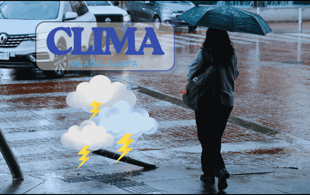 Clima GDL: Pronostican tormenta con descargas eléctricas para ...