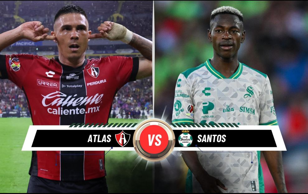 Atlas vs Santos: EN VIVO, dónde ver el partido de la J8, Apertura 2025 ...