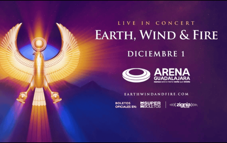 Arena Guadalajara: Earth, Wind & Fire llegará en diciembre de 2025 | El ...
