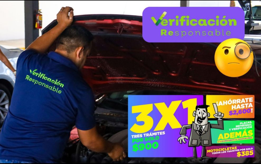 Paquetazo 3x1 en Jalisco: ¿Cómo obtener la verificación vehicular GRATIS? | El Informador