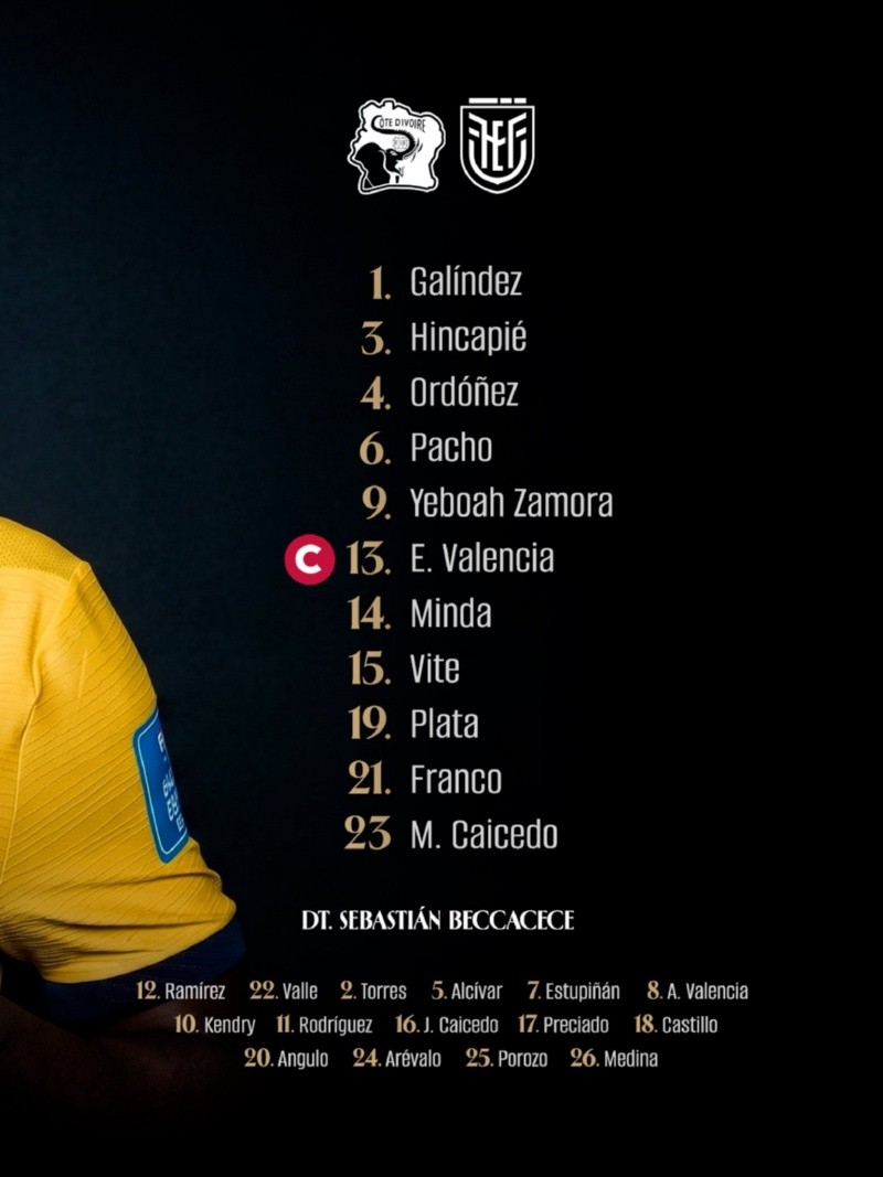 EN VIVO Costa de Marfil vs Ecuador: Minuto a minuto del Grupo E del ...