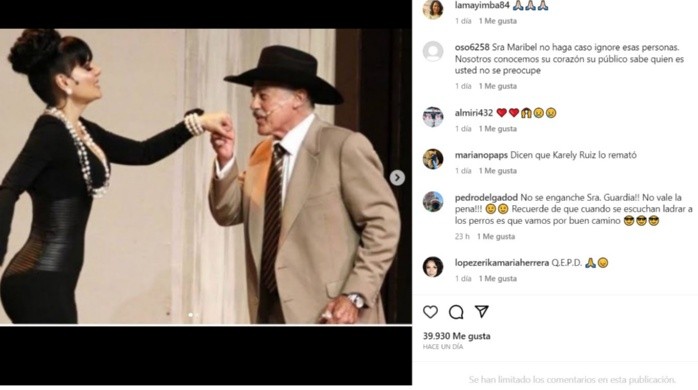 Andrés García: ¡Igual que Ari Telch! Maribel Guardia se despide del actor con foto que genera ...