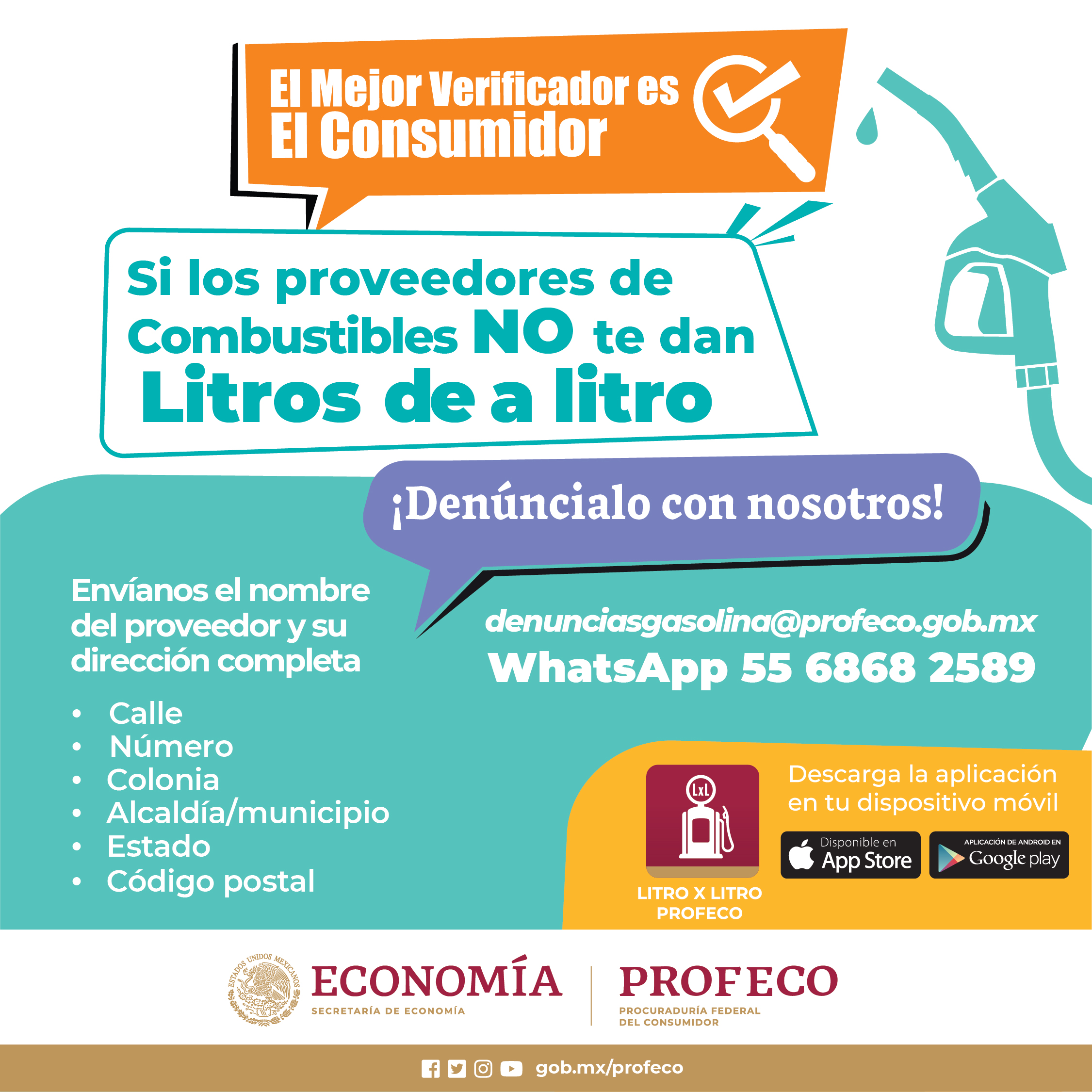 Profeco: ¿Te dieron litros incompletos de gasolina? así puedes denunciar | El Informador