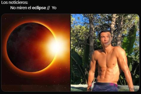 Estos son los mejores MEMES que dejó el eclipse solar hoy en México ...